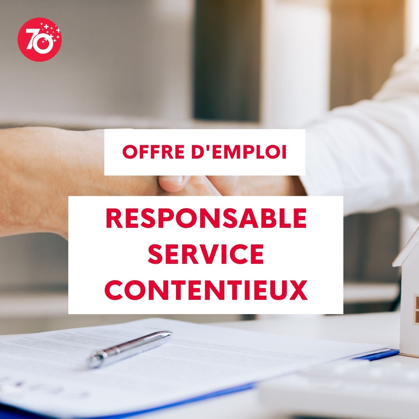 Responsable du service contentieux à 100% | Duboux Immobilier